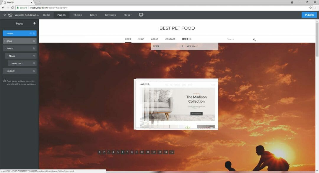 Weebly Website Builder - Weebly 网页设计工具 - Website Solution