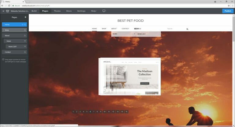 Weebly Website Builder - Weebly 网页设计工具 - Website Solution